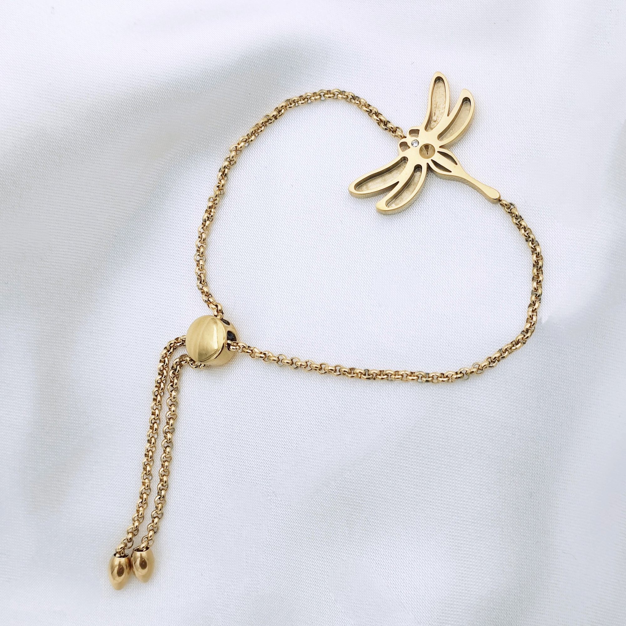 Bracelet souple – Libellule | ATELIER BABYLON MOSAIC